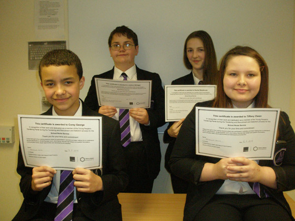 Students help in recruitment of nurses - Madeley Academy News