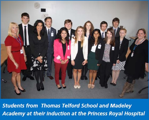 Sixth Form ‘Medics’ from Madeley Academy are undertaking a 6 month ...