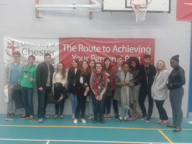 A taster of university life! - Madeley Academy News